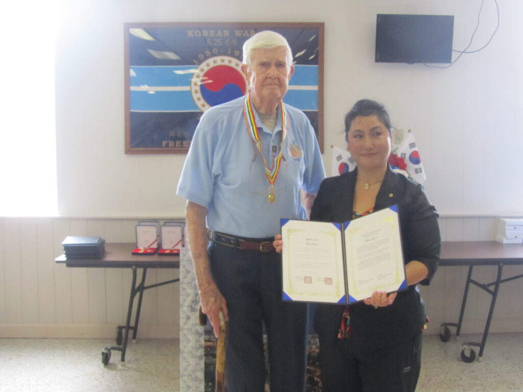 Ambassador for Peace Medal USA Presentation